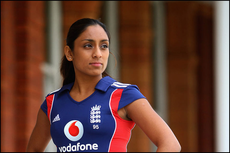 Isha Guha - The first Asian member of the England women's cricket team ...