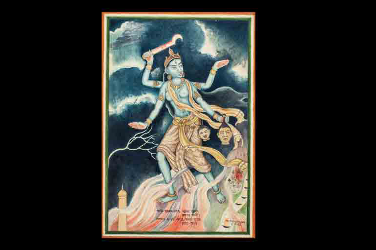 বাংলার শিল্পীদের ভাবনায় কালী