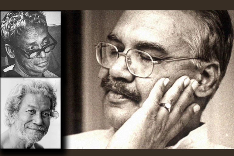 শান্তিনিকেতনের জ্যোৎস্না রাতে সেদিন মোহনের মুখোমুখি রামকিঙ্কর বেইজ এবং ...