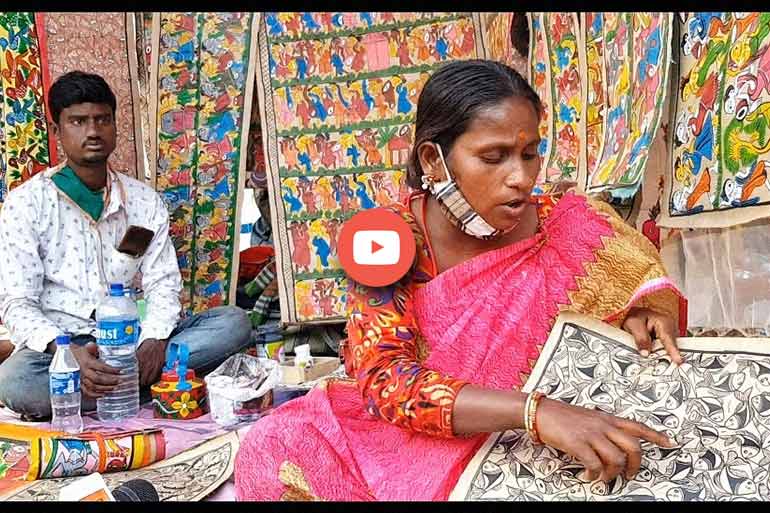 ইয়ারুন চিত্রকরের পটচিত্রে মাছেদের বিবাহ অভিযান – দেখুন ভিডিও